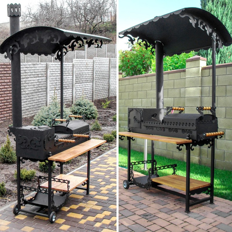 Grill Mangal "Taj Mahal" 4 mm Stahl