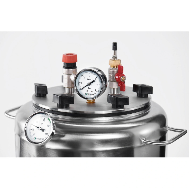 Autoklav Edelstahl, Gas, Sterilisation, Автоклав, A-32